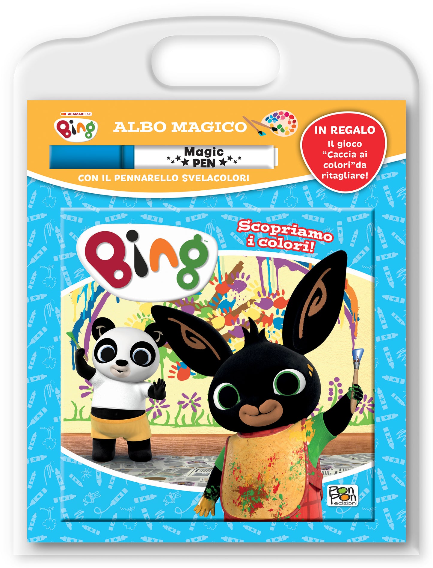 Bing. Albo magico. Scopriamo i colori | Cristina Panzeri | Giunti Editore