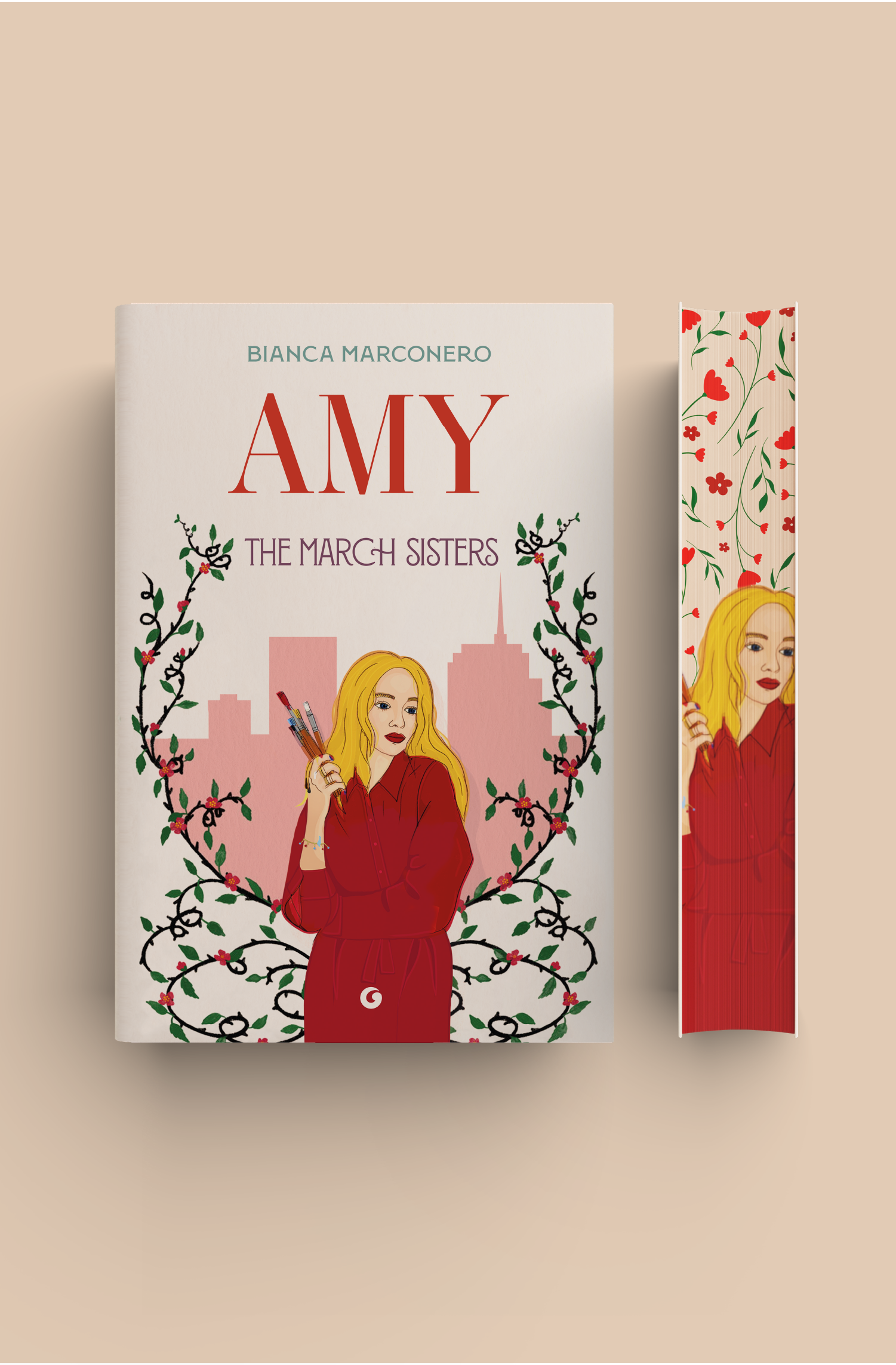 The March Sisters. Amy | Custom Sprayed Edges | Bianca Marconero ...