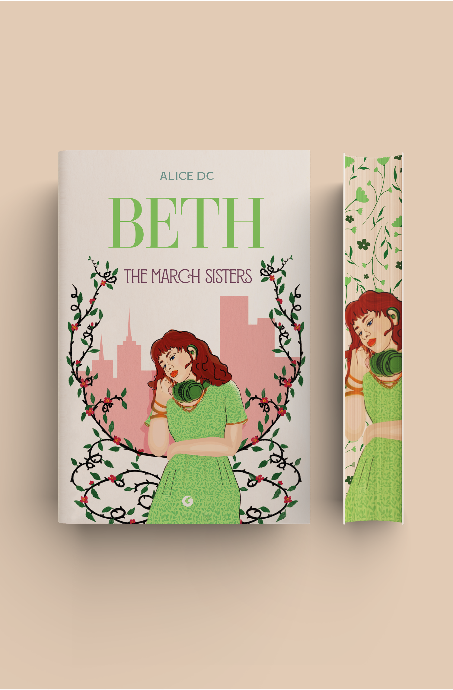 The March Sisters - Beth | Custom Sprayed Edges | Alice DC | Giunti Editore
