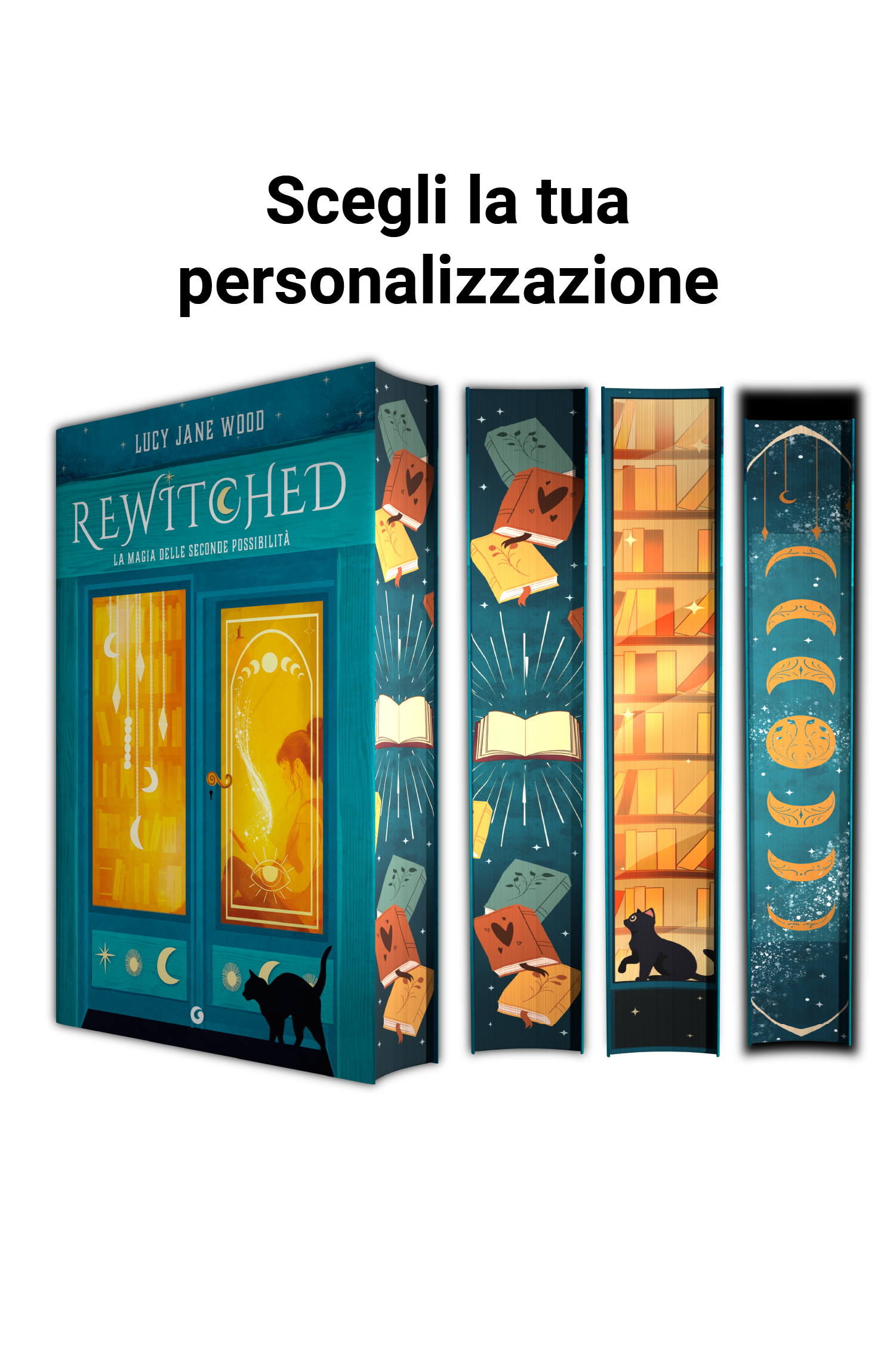Rewitched | Custom Sprayed Edges | LUCY JANE WOOD | Giunti Editore