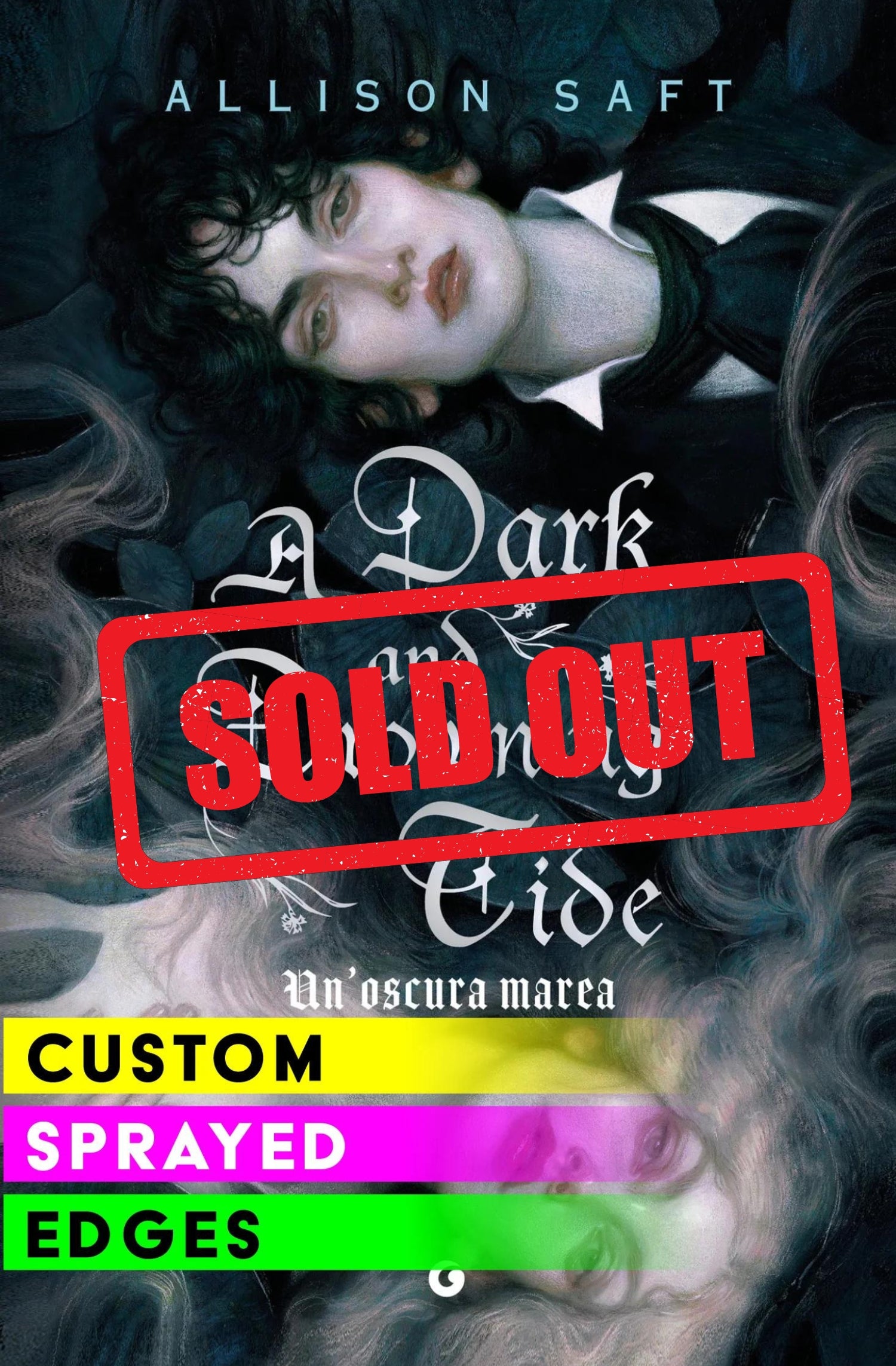 A Dark and Drowning Tide | Custom Sprayed Edges | | Giunti Editore