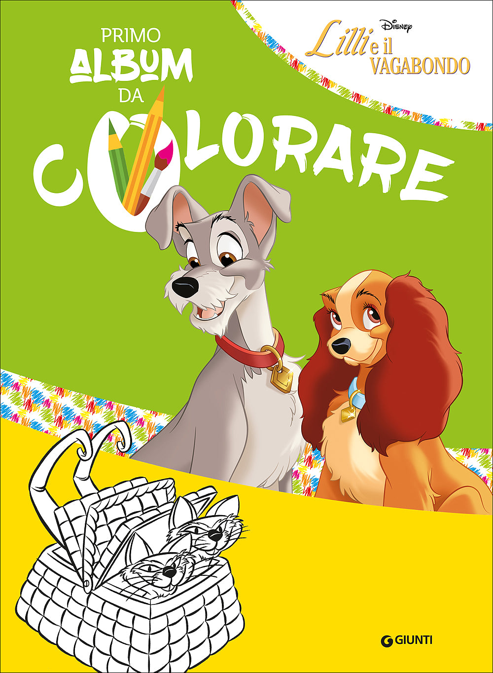 Primo Album da Colorare - Lilli e il Vagabondo | | Giunti Editore